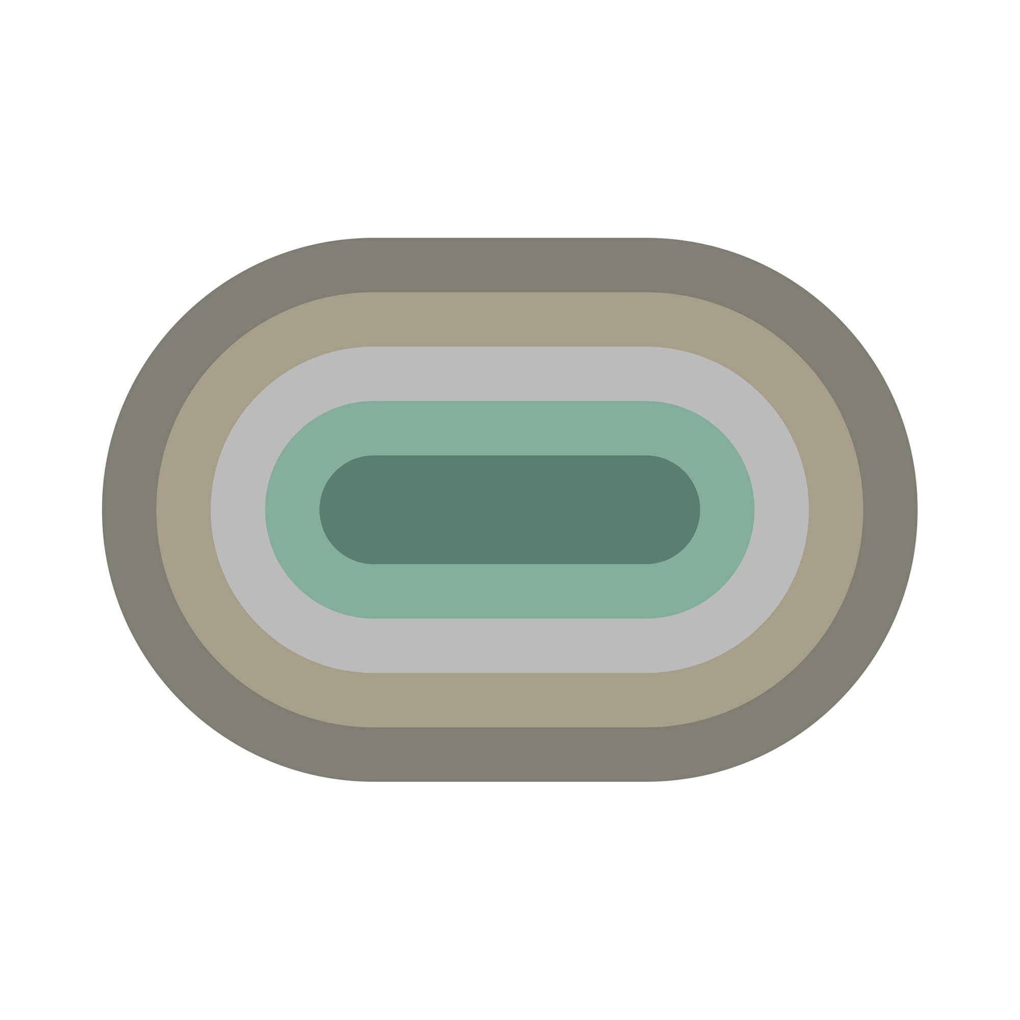 Oval Runway Scandi Rug | Profile Education
